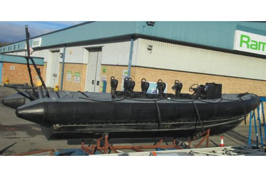 8.5m Halmatic RIB- Arctic 28 With a hull constructed from reinforced ...