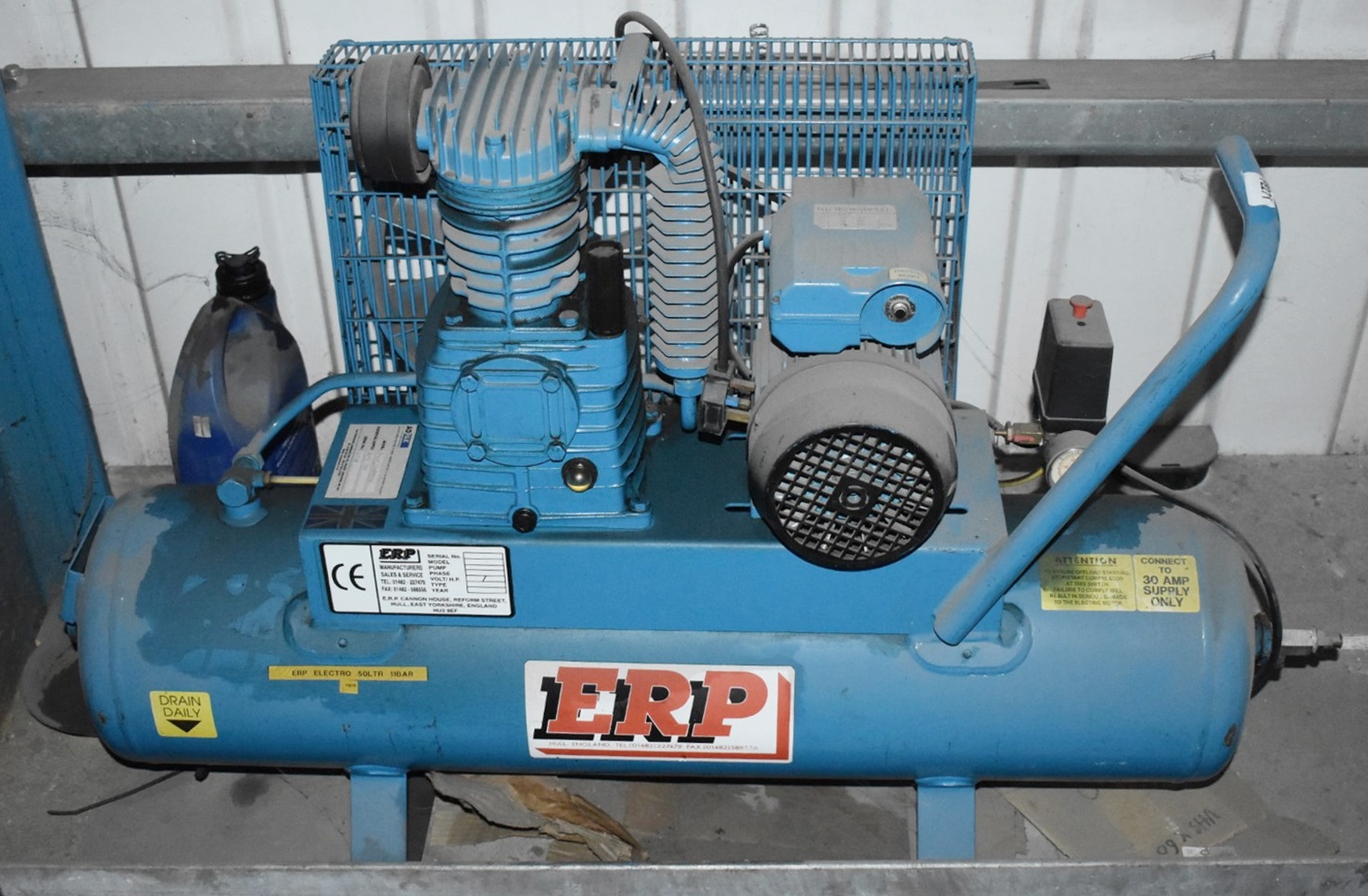 1 x ERP Air Compressor - 240v - Ref FE271 - CL480 - Location ...