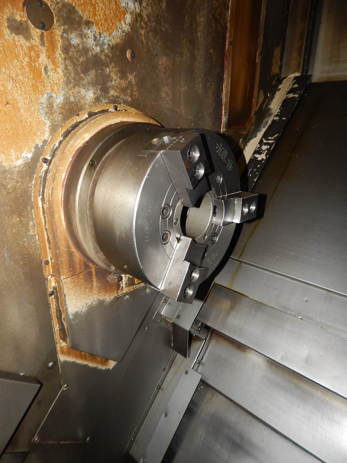 OKUMA IMPACT LU35-M CNC LATHE, WITH OKUMA OSP7000L CNC CONTROL PANEL ...