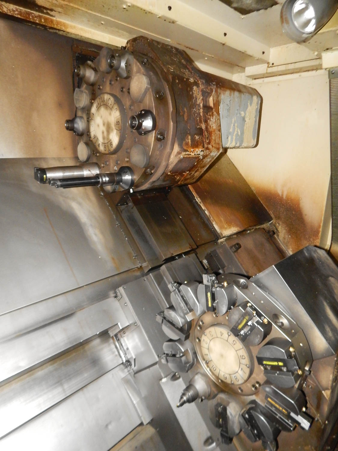 OKUMA IMPACT LU35-M CNC LATHE, WITH OKUMA OSP7000L CNC CONTROL PANEL ...