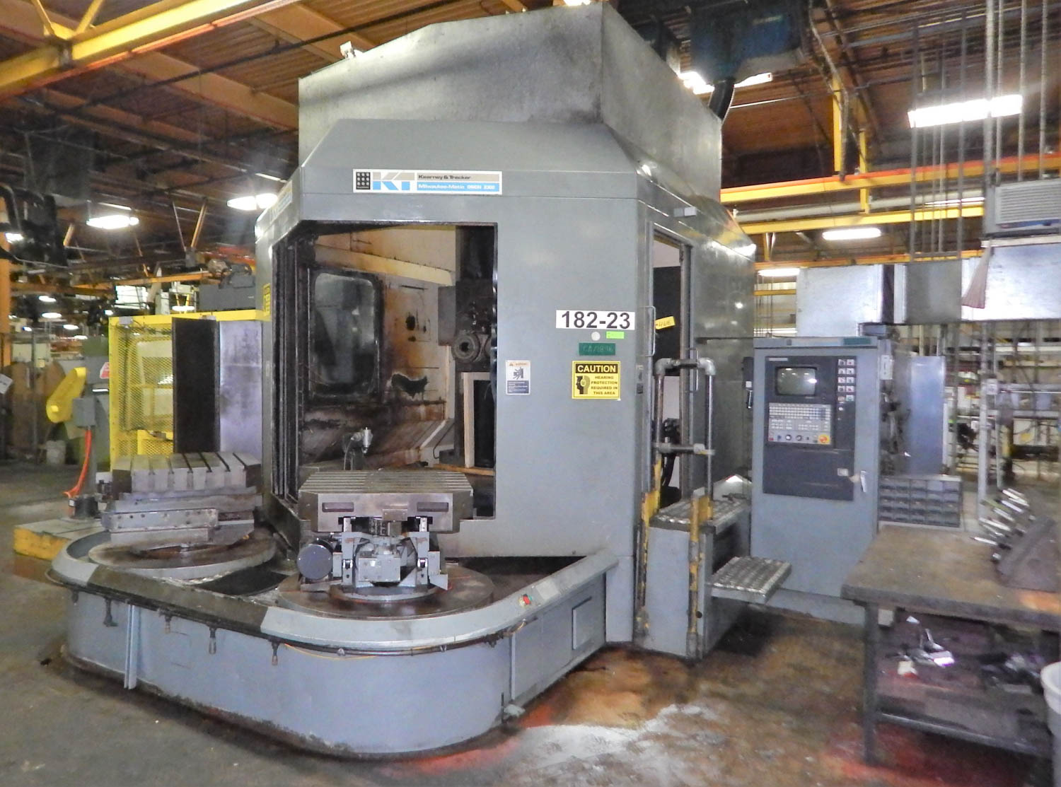 KEARNEY & TRECKER MILWAUKEE-MATIC ORION 2300 CNC HORIZONTAL MACHINING ...
