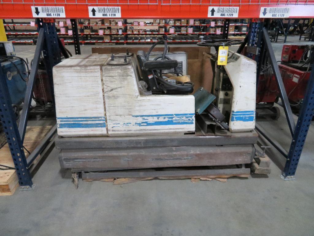 Star Industries Hydrodyne S33 Floor Scrubber, S/N B74B23, with Charger