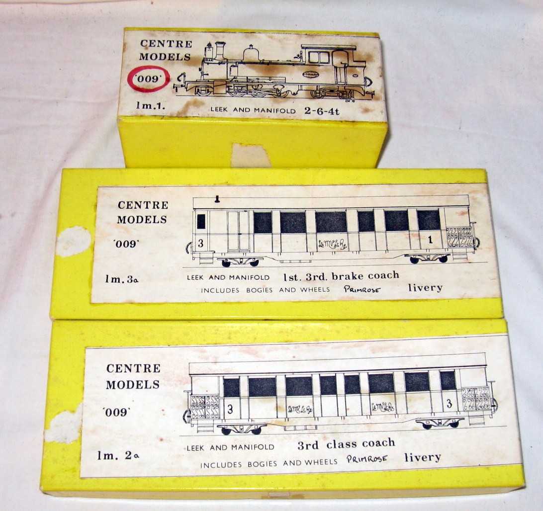 CENTRE Models 009 Leek and Manifold 2-6-4T Kit complete with an ECM ...