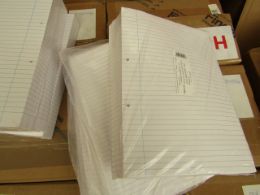 2 Packs Of 500 Sheets Of Loose Leaf Paper 210X297mm 8mmft Boxed RRP 4 09