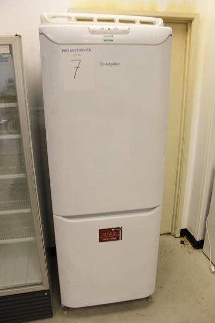 Hotpoint model FF40P upright fridge freezer 700mm wide Lift out charge 5