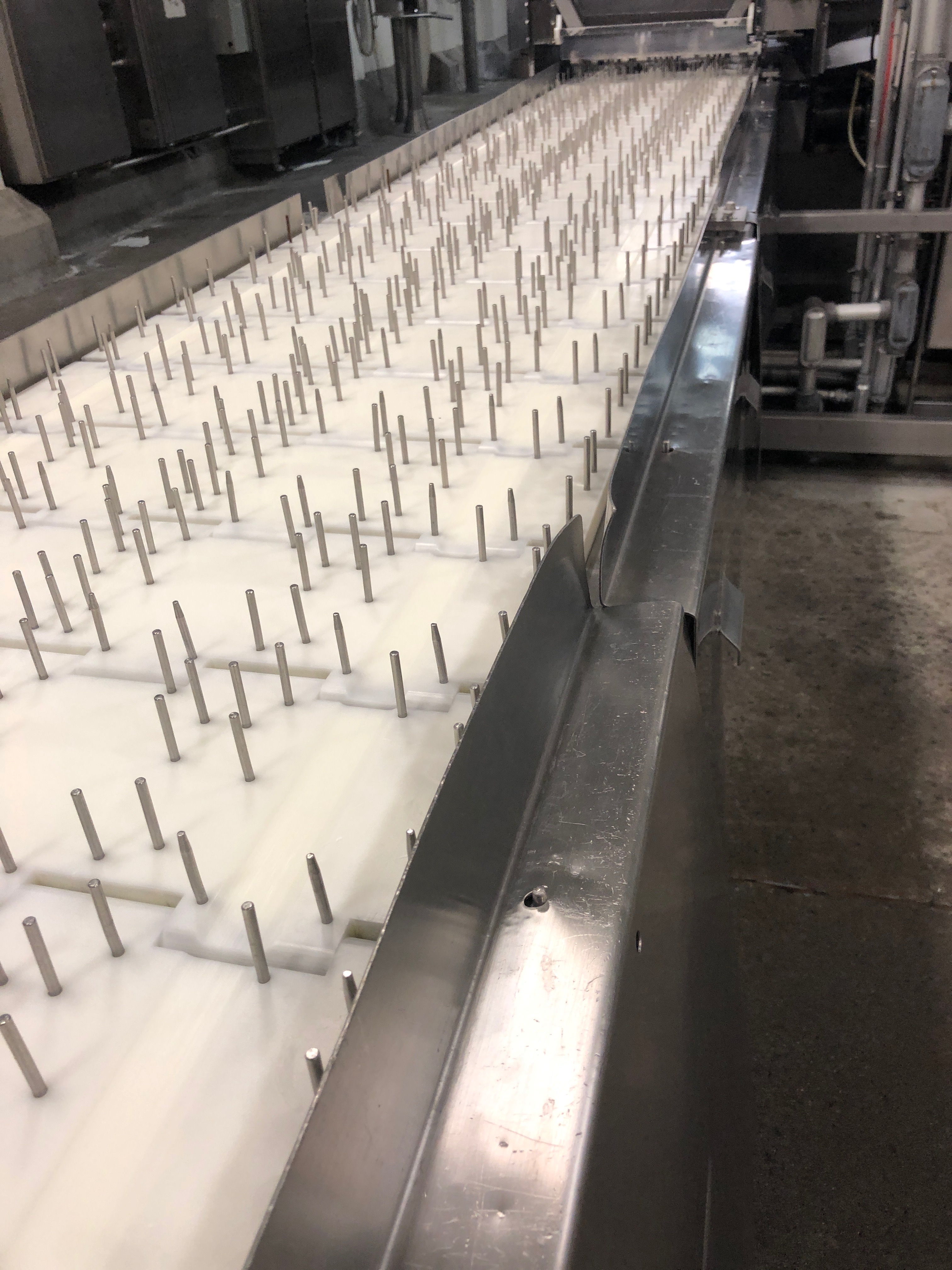 Pin Conveyor, Approx. 60' Length