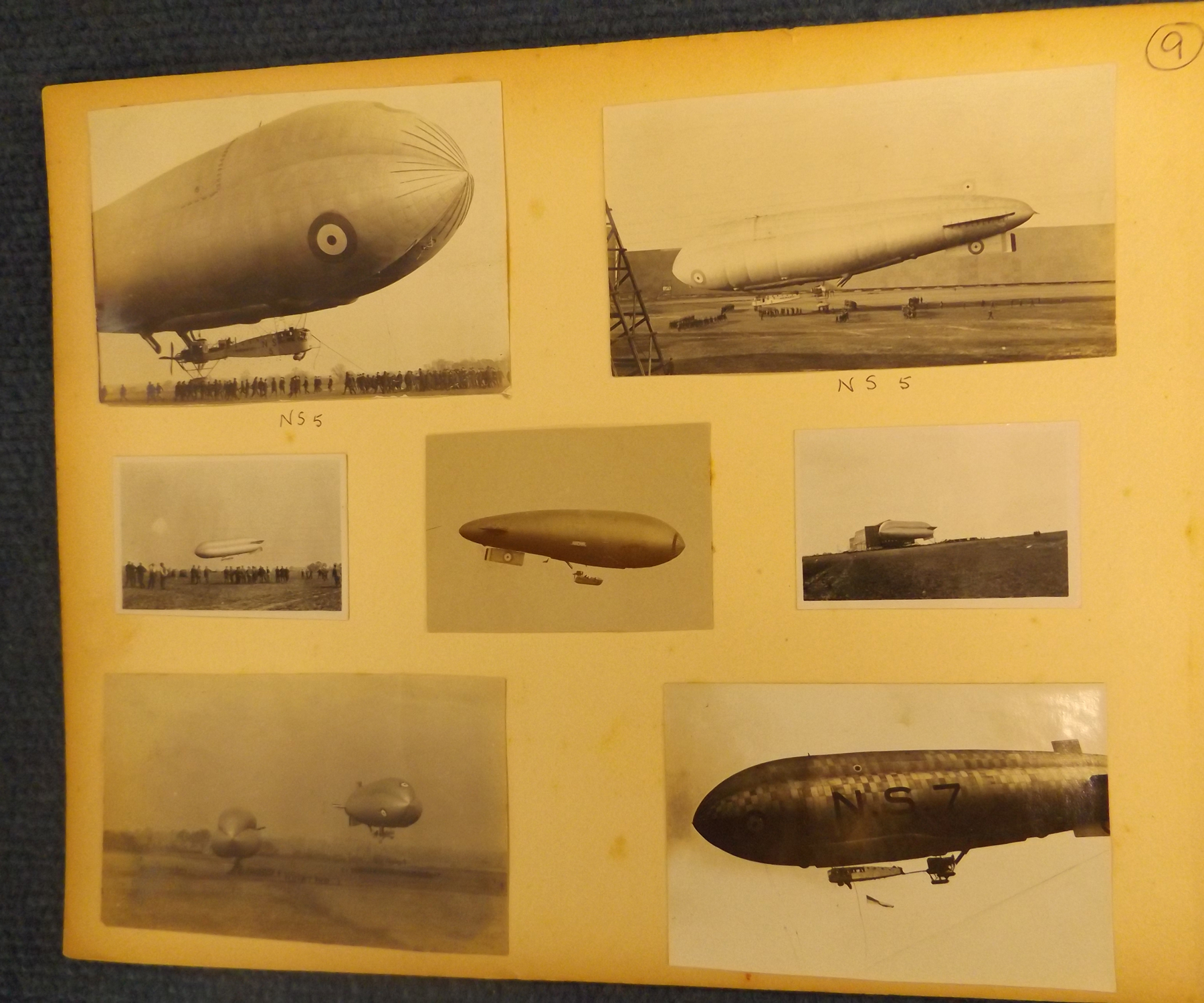 (DIRIGIBLES, PULHAM PIGS, R101), collection early 20th century airship ...