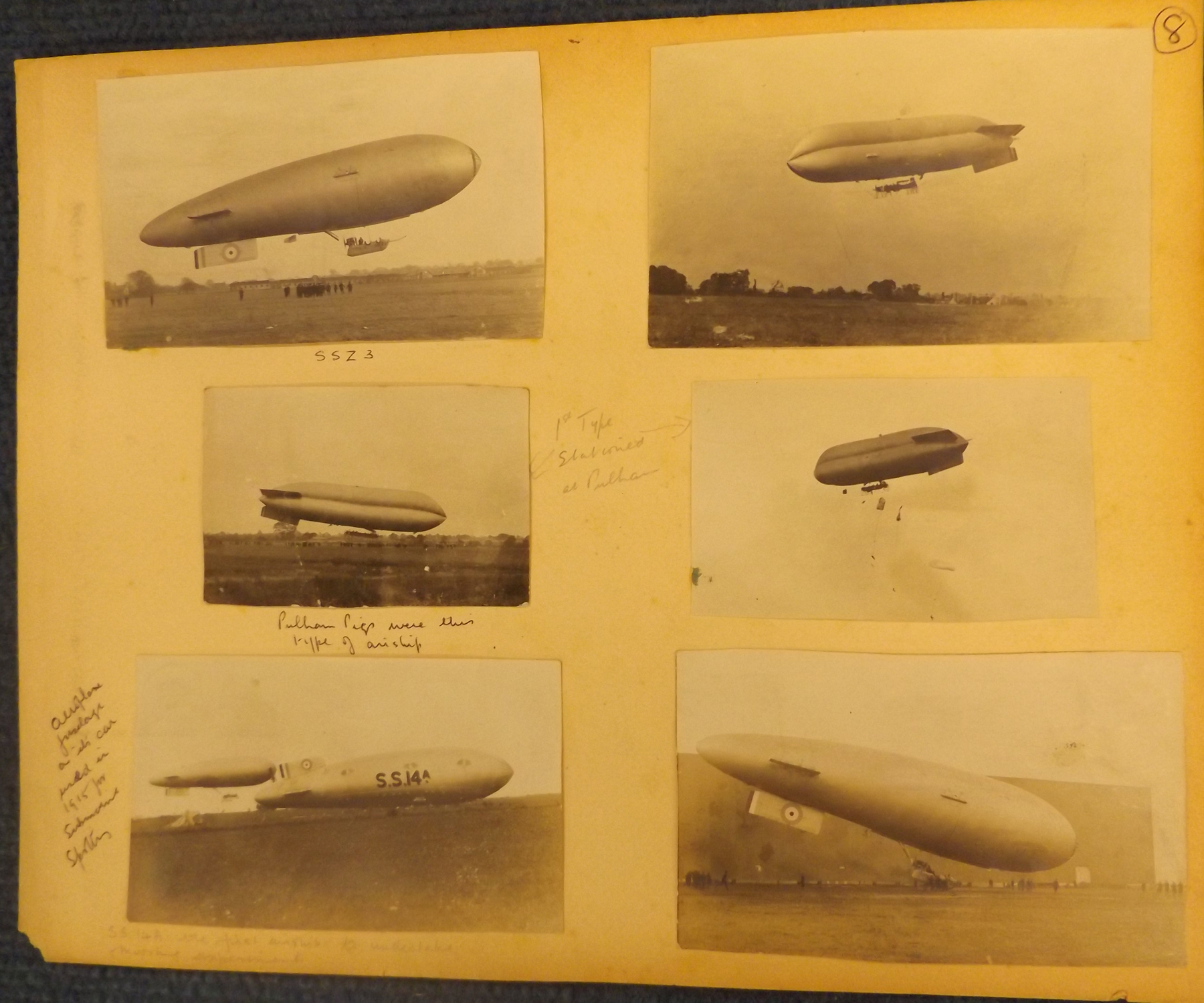 (DIRIGIBLES, PULHAM PIGS, R101), collection early 20th century airship ...