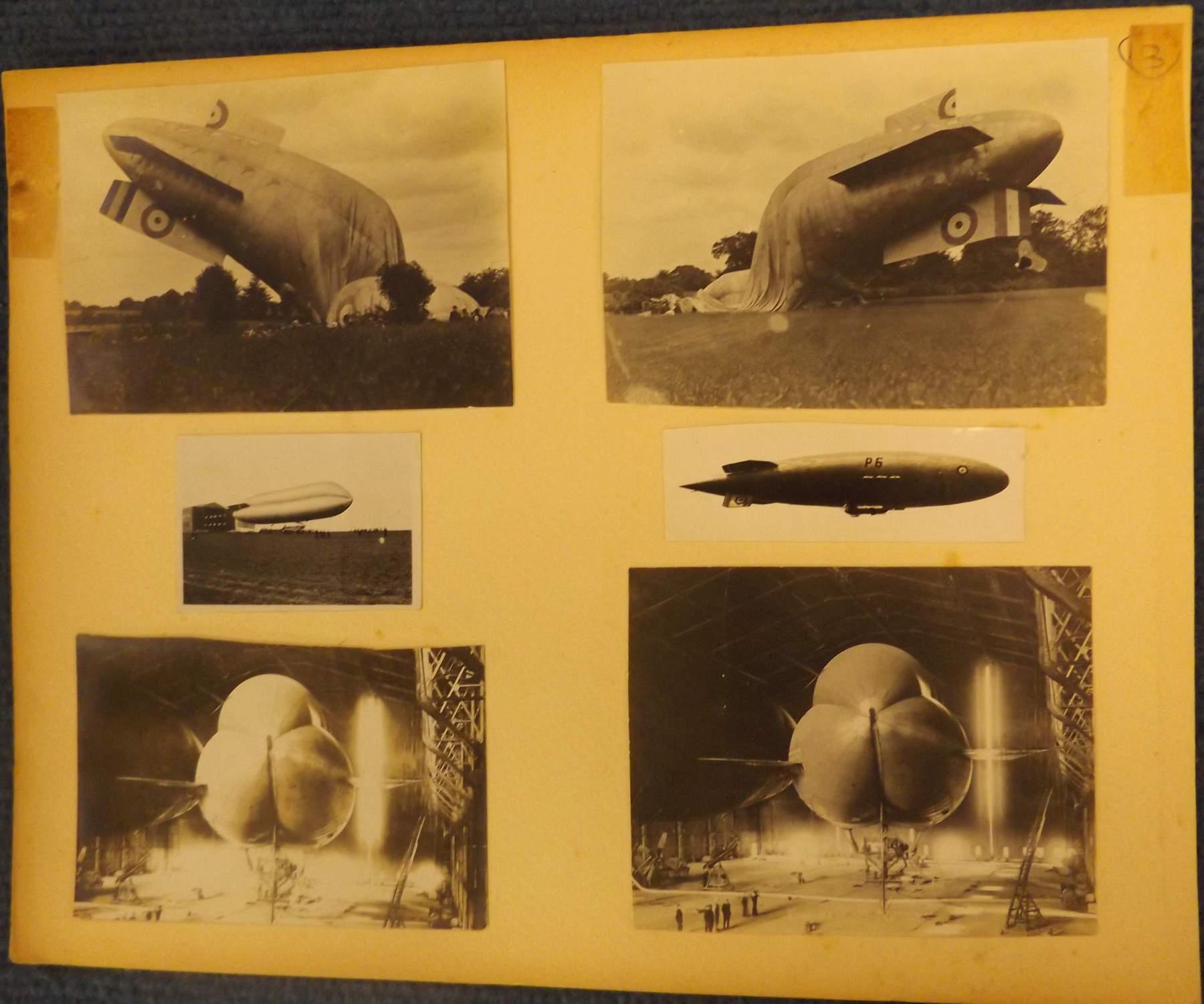 (DIRIGIBLES, PULHAM PIGS, R101), collection early 20th century airship ...