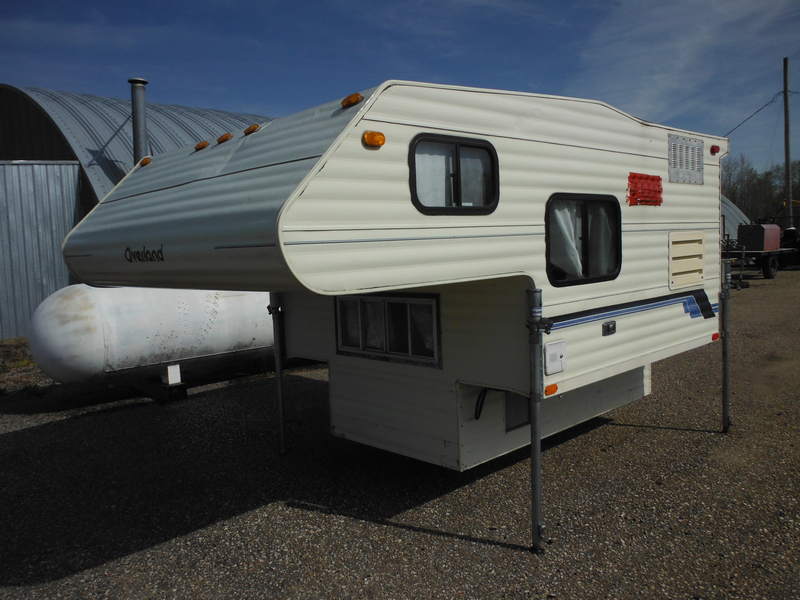 Overland 890 8ft slide in overhead truck camper, SN 10630