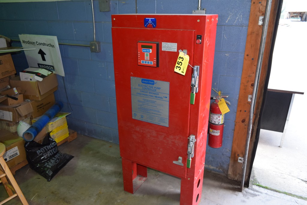 JOSLYN-CLARK 30 HP G3C152-53R FREESTANDING ELECTRONIC FIRE PUMP ...