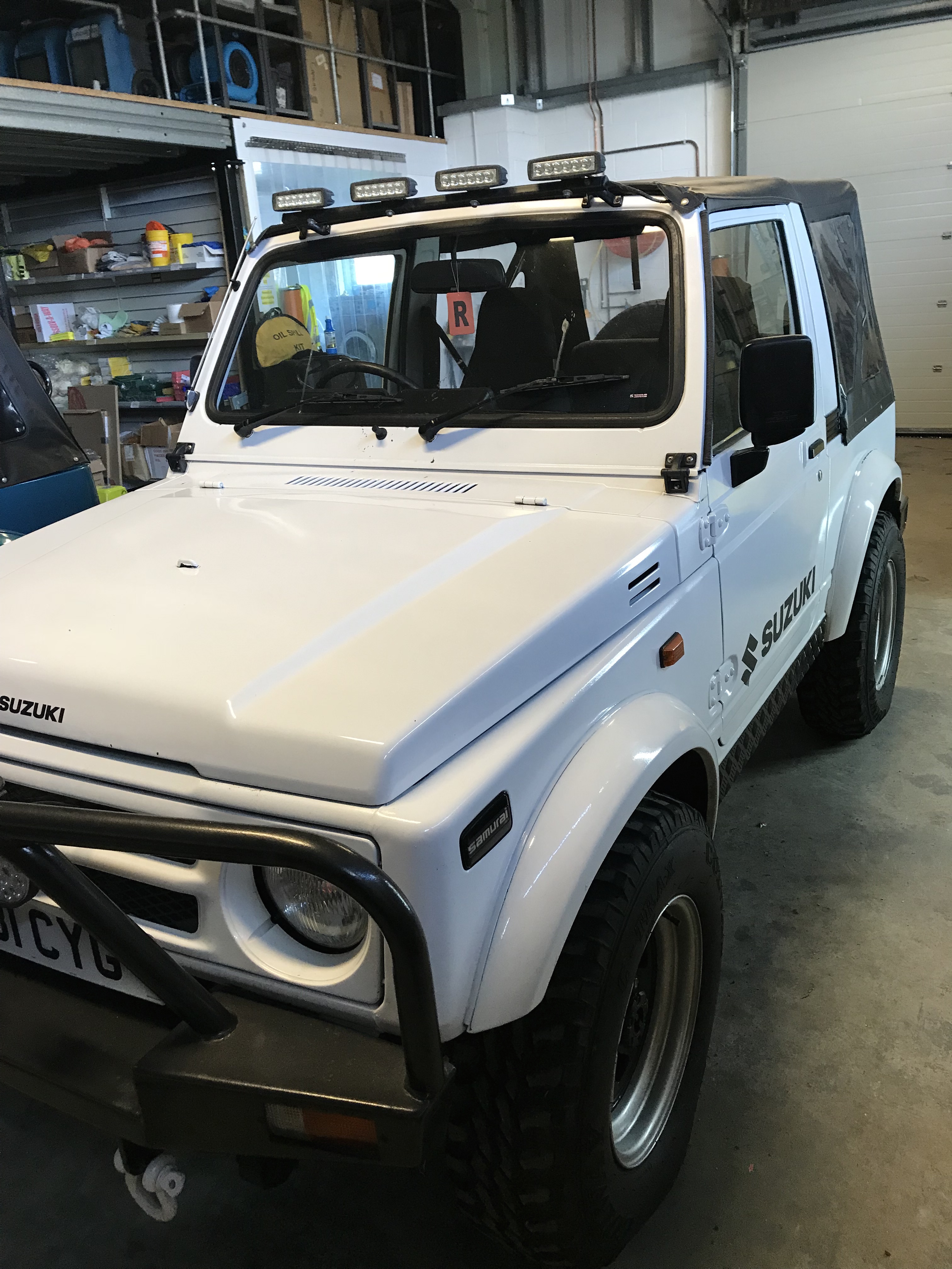 Suzuki SJ413 samurai 1995 vehicle last year these were sold new in UK ...