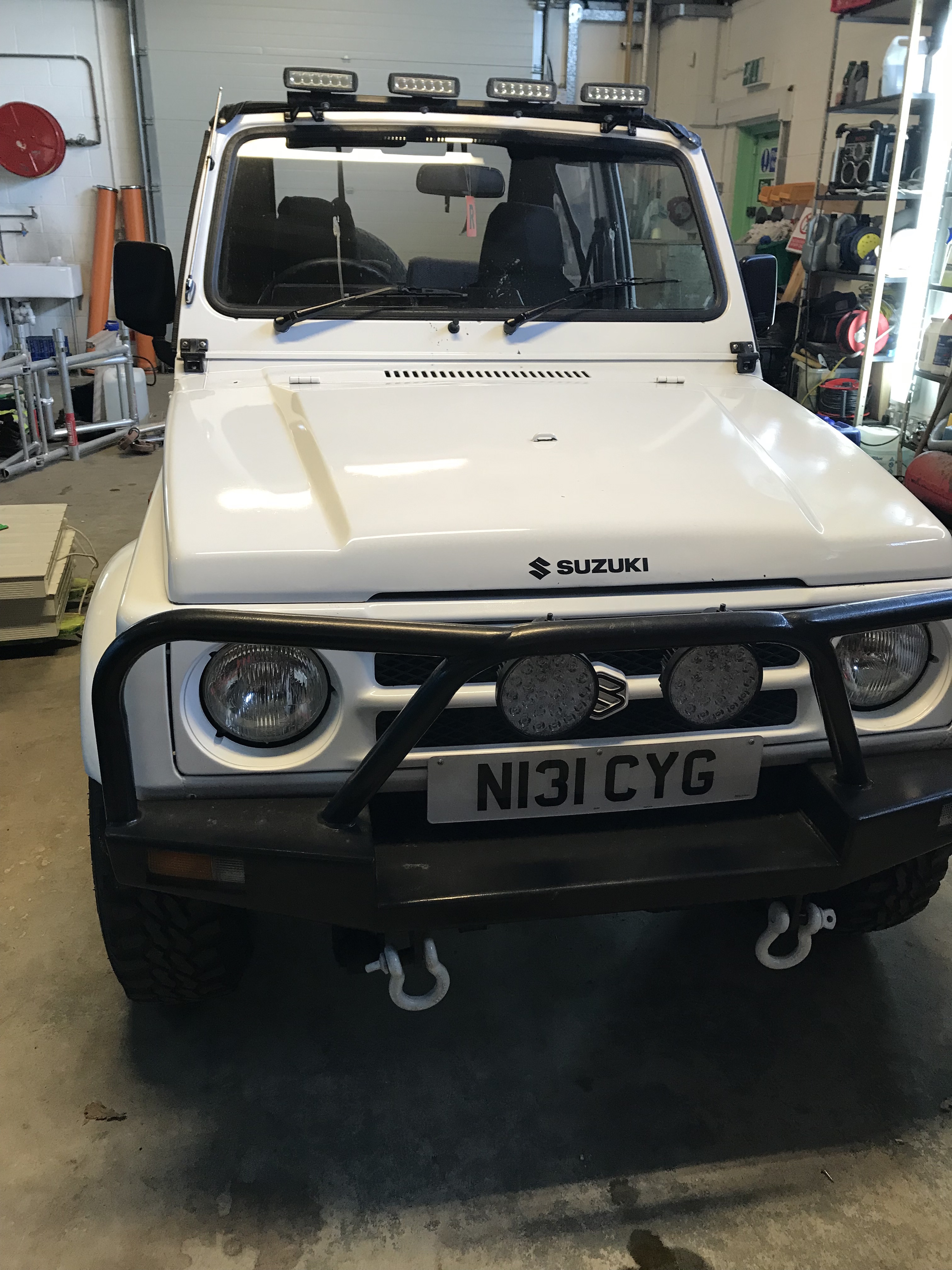Suzuki SJ413 samurai 1995 vehicle last year these were sold new in UK ...