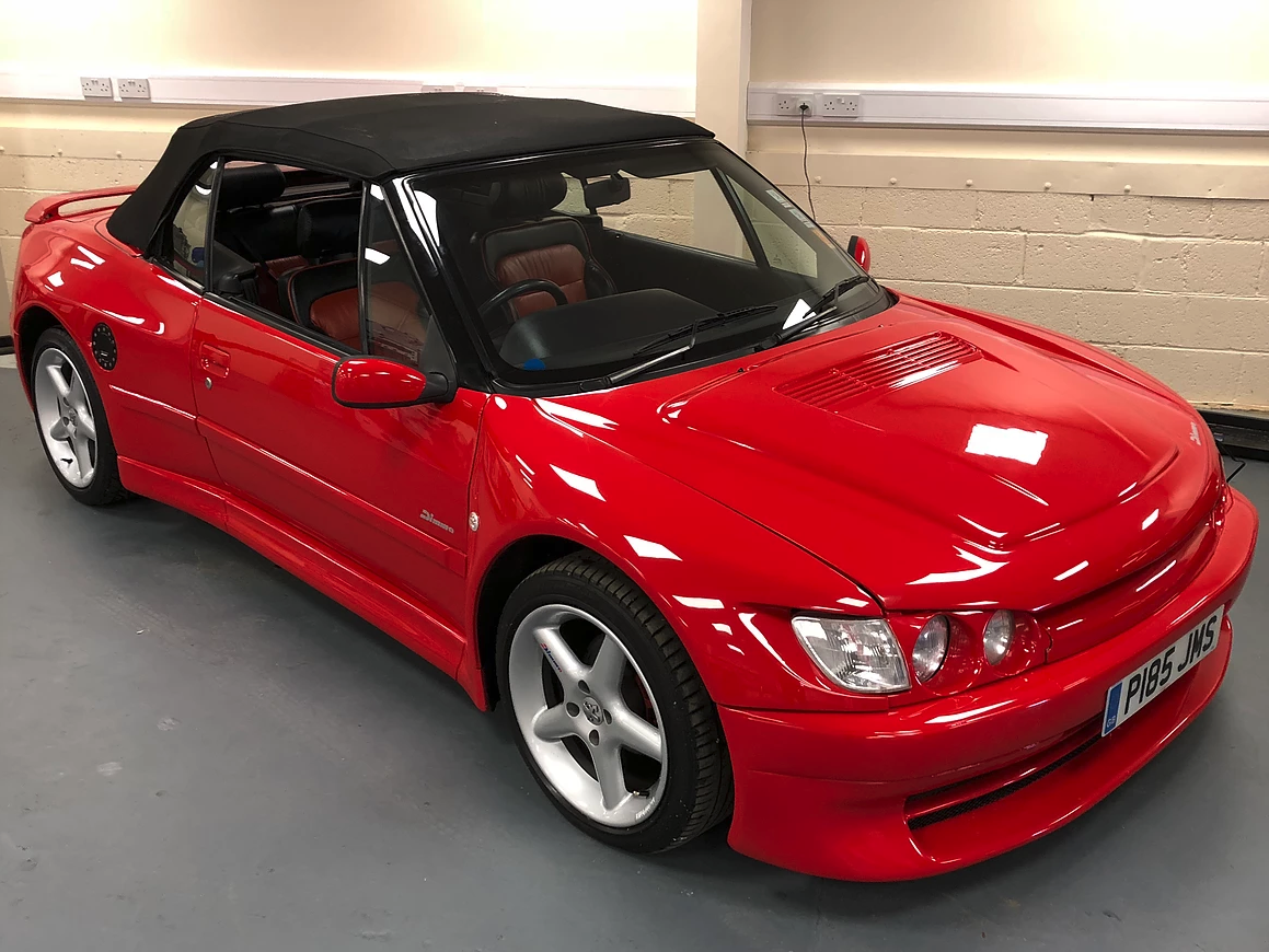Peugeot 306 2.0i Cabriolet - Dimma prototype. Number 1 of only 2 ever ...