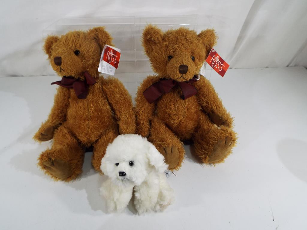 Russ - two bears by Russ entitled Harrison item No. 24008 and a further ...