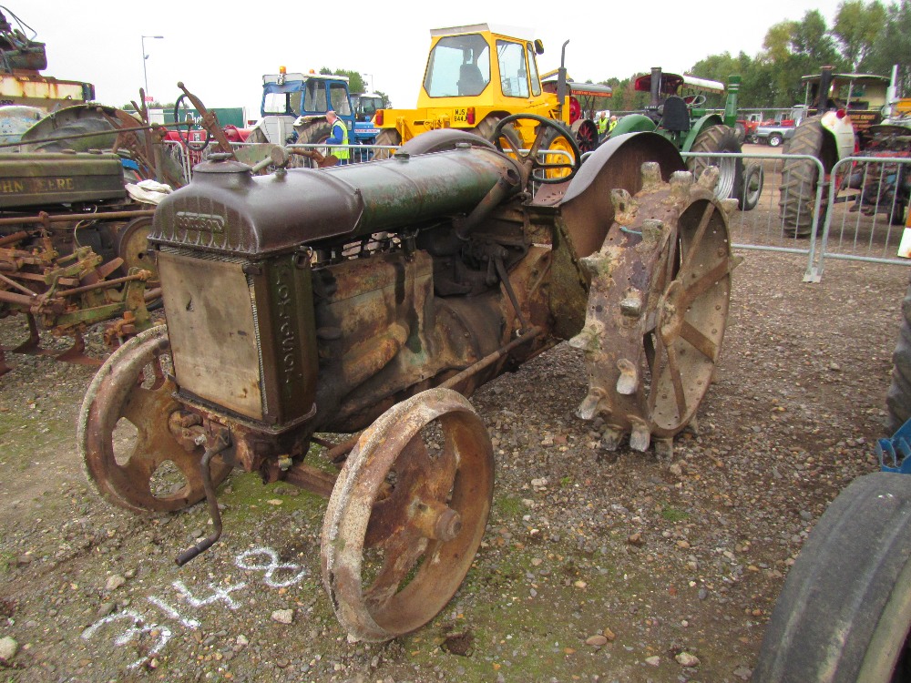 1945 FORDSON Standard N petrol/paraffin TRACTOR Fitted with spade lug ...