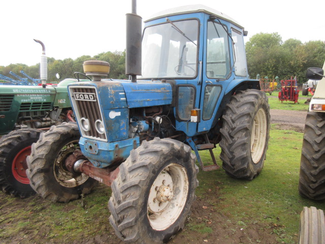 1981 FORD COUNTY 7600 - FOUR 4wd diesel TRACTOR Reg No: WEX 858X Serial ...