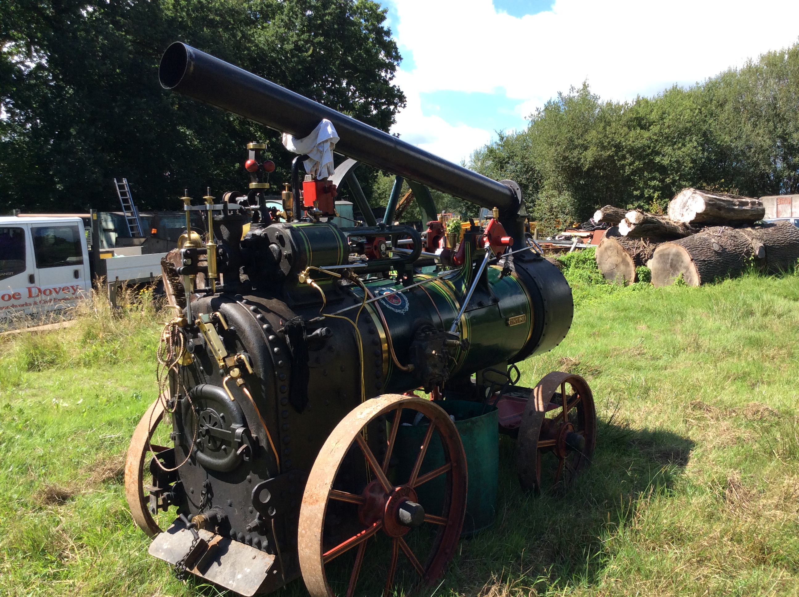 1932 Ruston and Hornsby Portable Steam Engine. No. 163844. 2 NHP ...