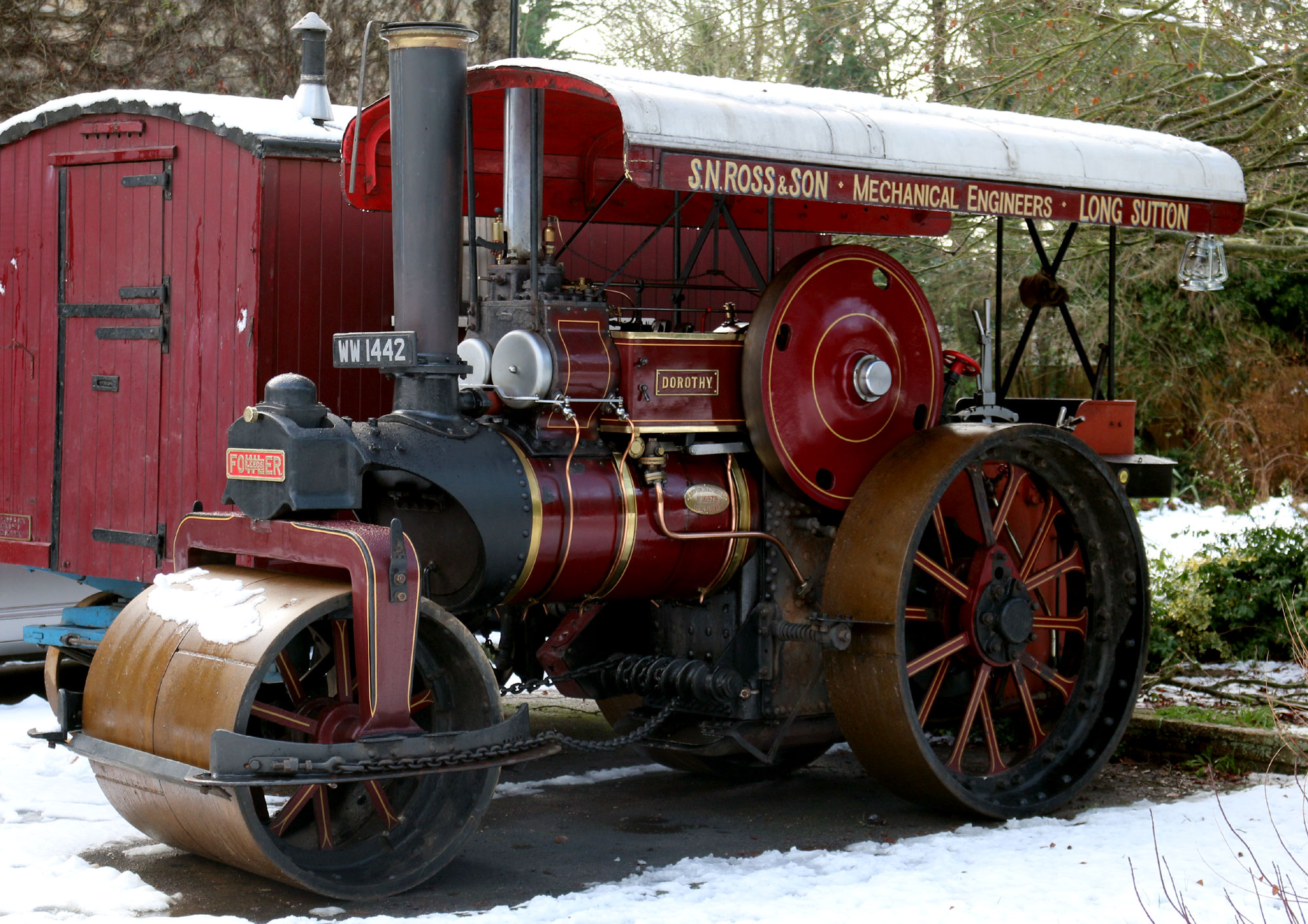 1926 Fowler DNA 10 ton double crank compound steam roller 'Dorothy' No ...