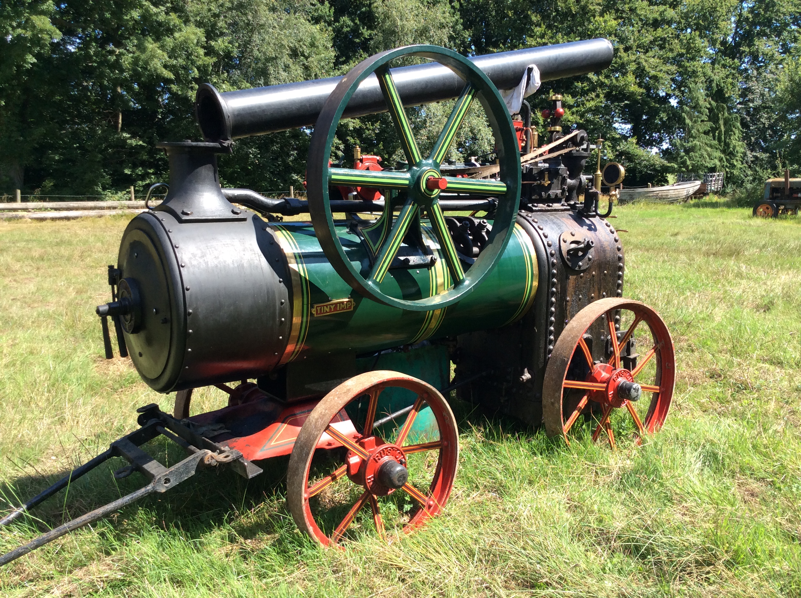 1932 Ruston and Hornsby Portable Steam Engine. No. 163844. 2 NHP ...
