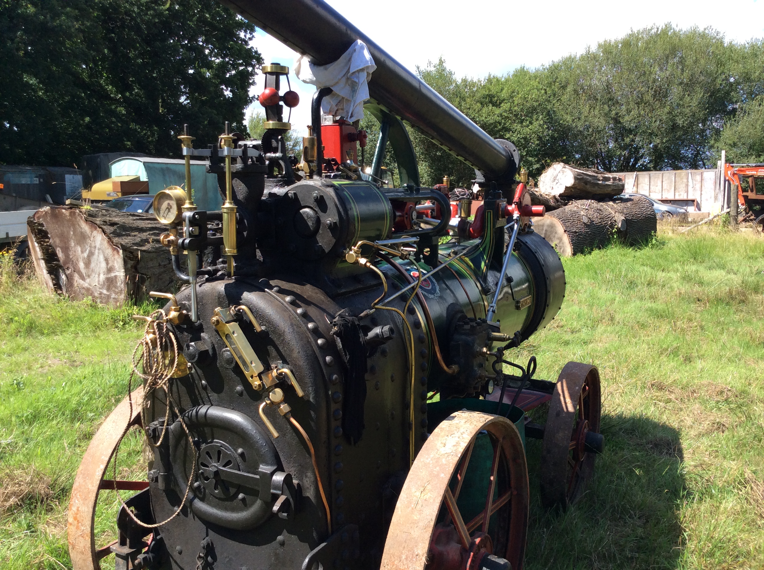 1932 Ruston and Hornsby Portable Steam Engine. No. 163844. 2 NHP ...
