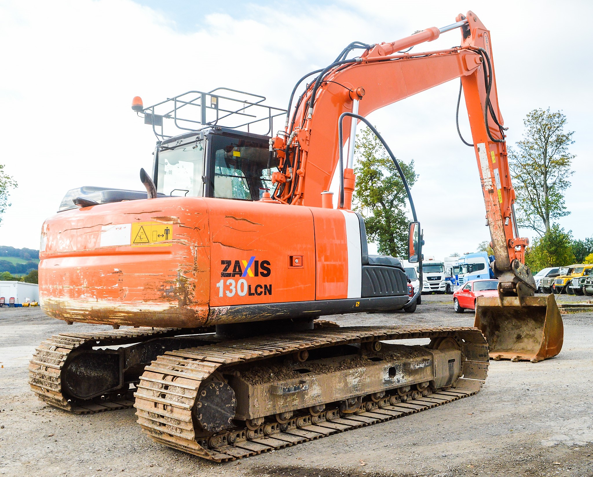 Hitachi Zaxis 130 LCN 13 tonne steel tracked excavator Year: 2013 S/N ...
