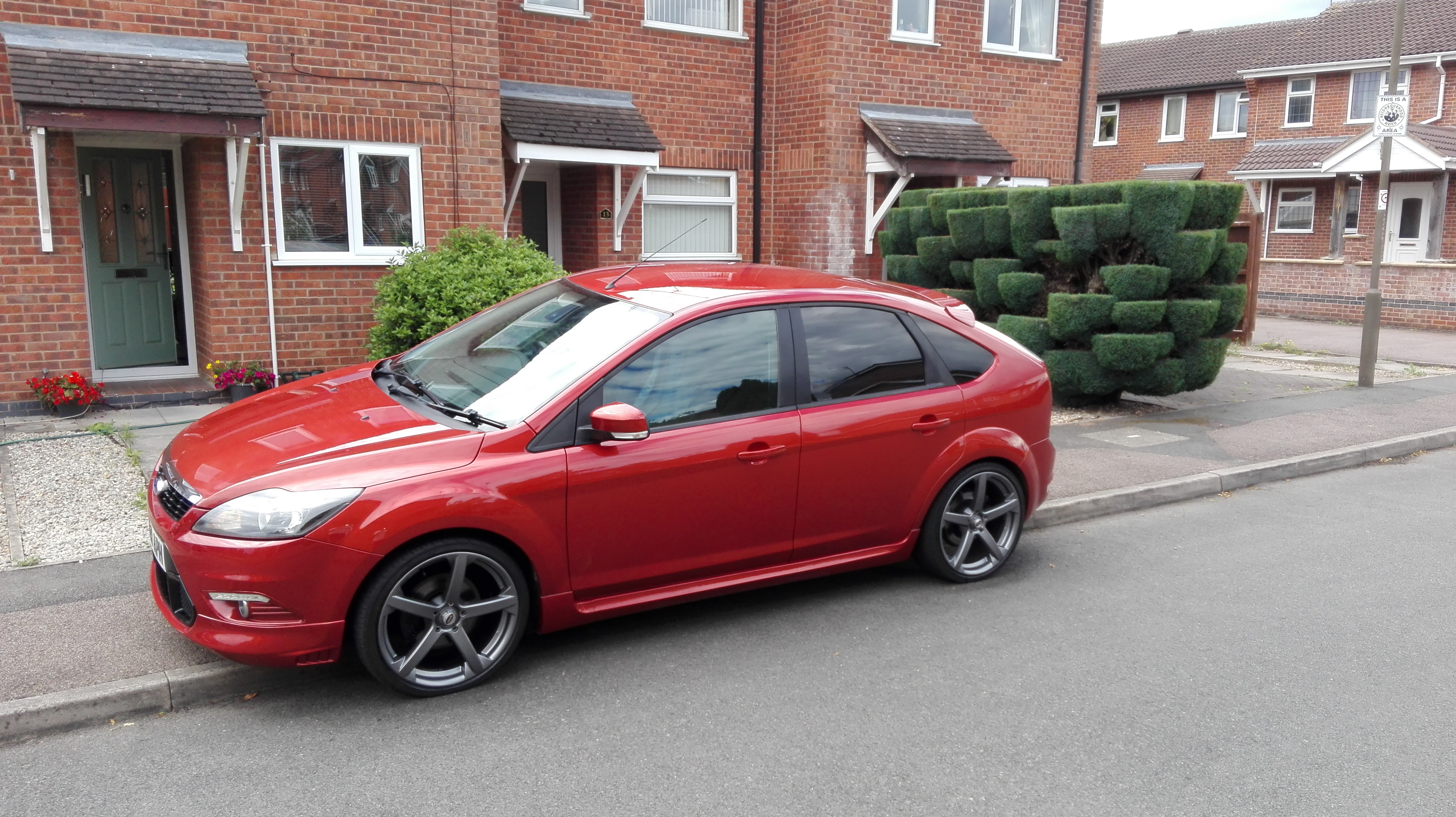 2008 TANGO RED FORD FOCUS MK2 1.8 TITANIUM TD 115 - WELL LOOKED AFTER ...