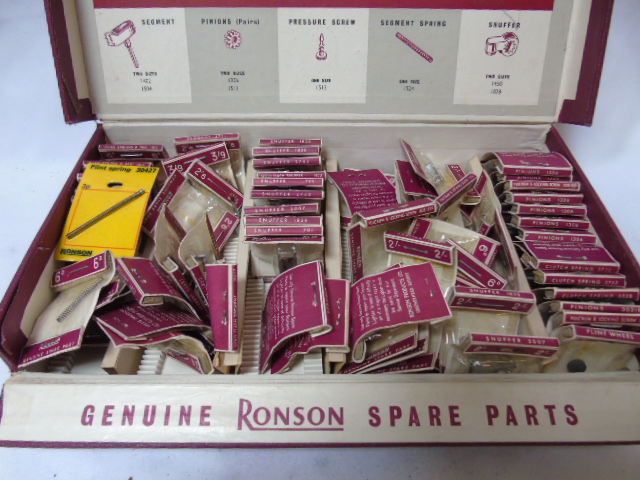 Qty of Ronson lighter spare parts
