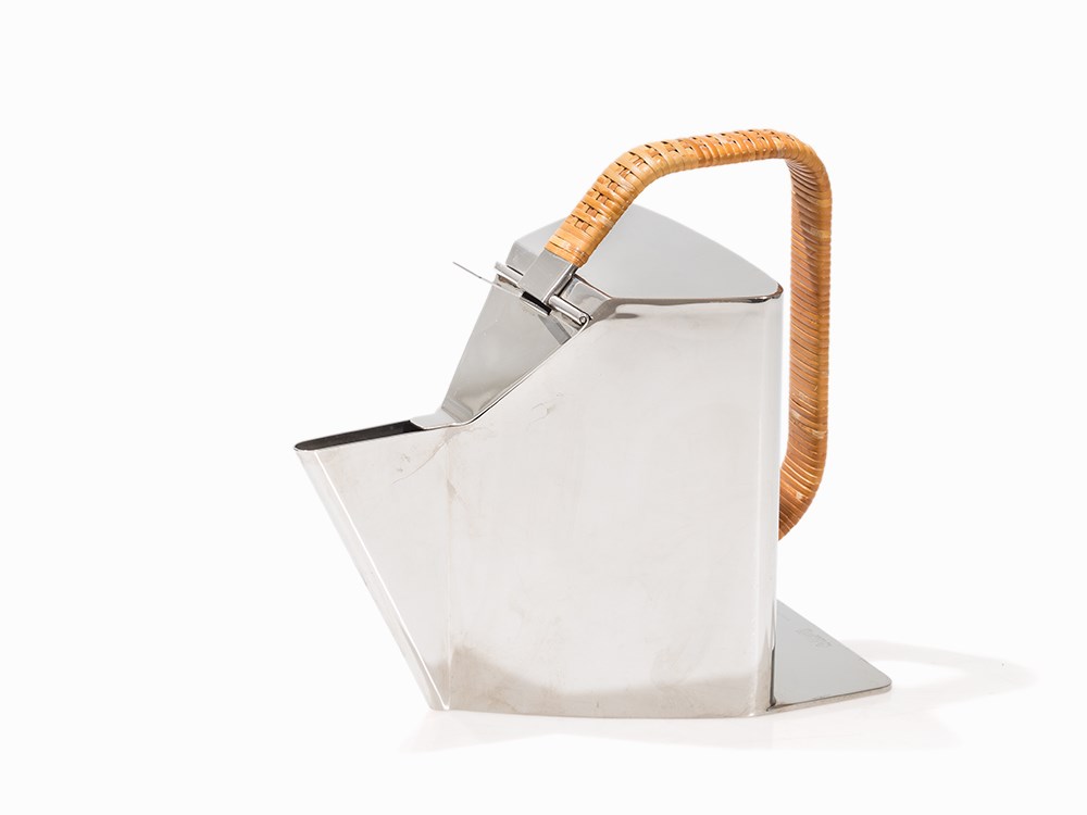 Richard Sapper, Tea Pot ‘Bandung’, Alessi, Italy, 1992Stainless steel ...