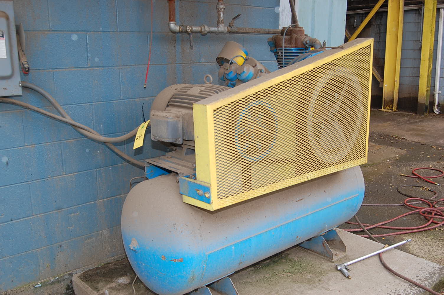 Dresser Series 880A Air Compressor, Approx. 7 1/2 HP, 230/460 Volt, 120 ...