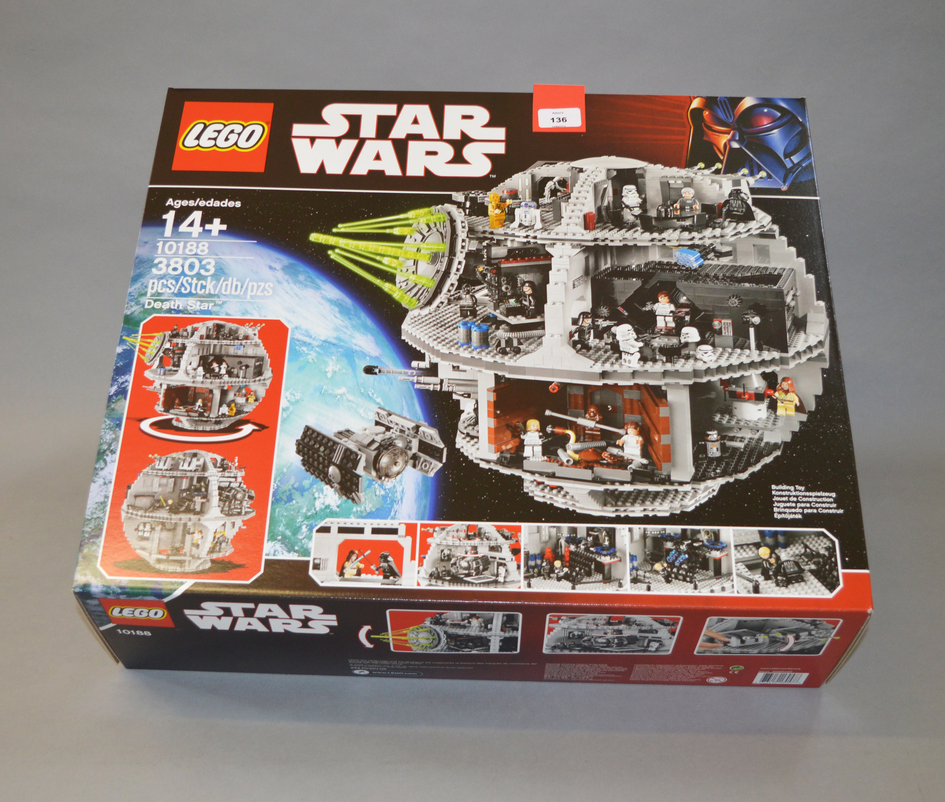 Lego Star Wars 10188 Death Star. Unopened in E box.