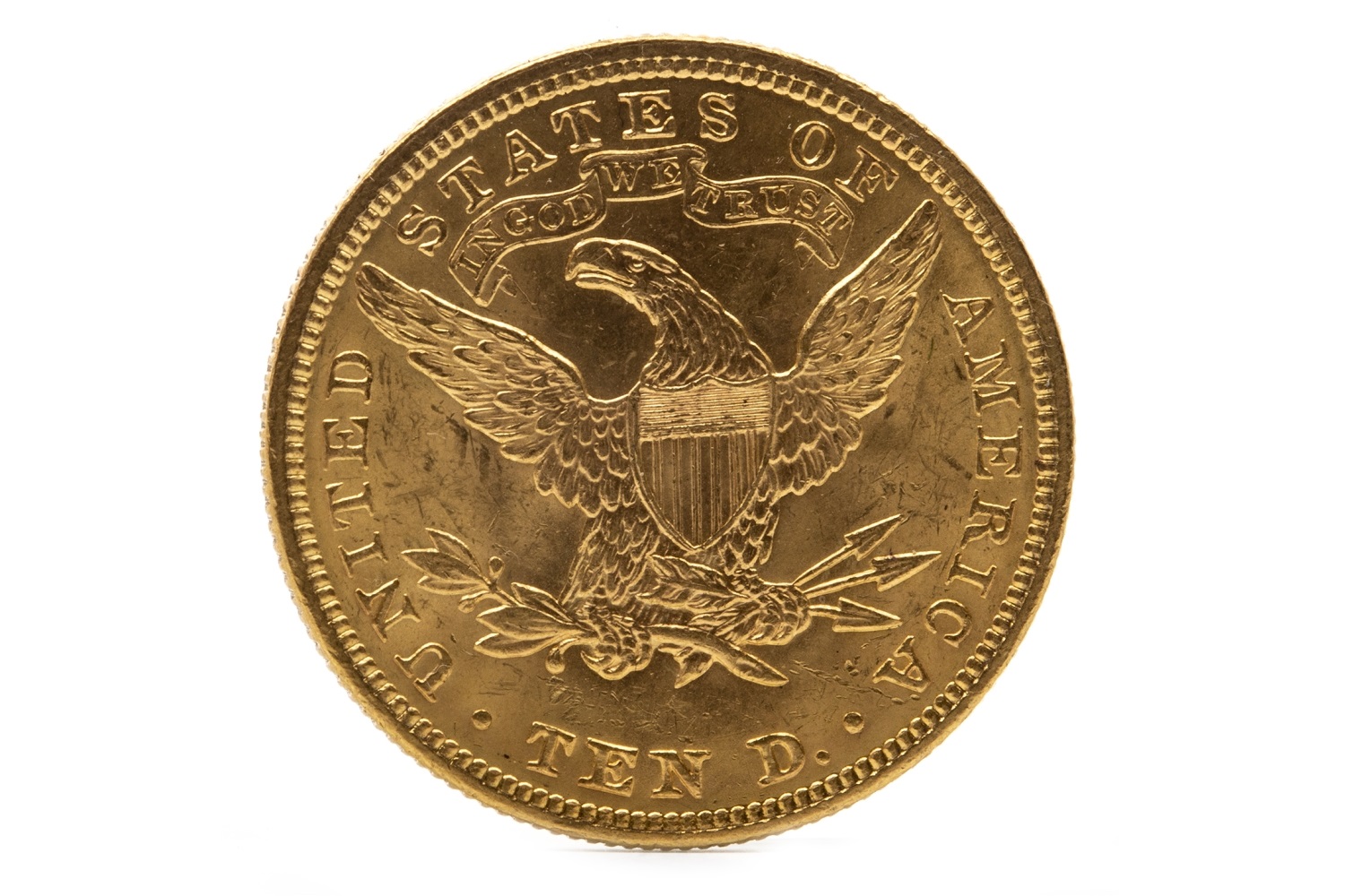 GOLD $10 COIN DATED 1907