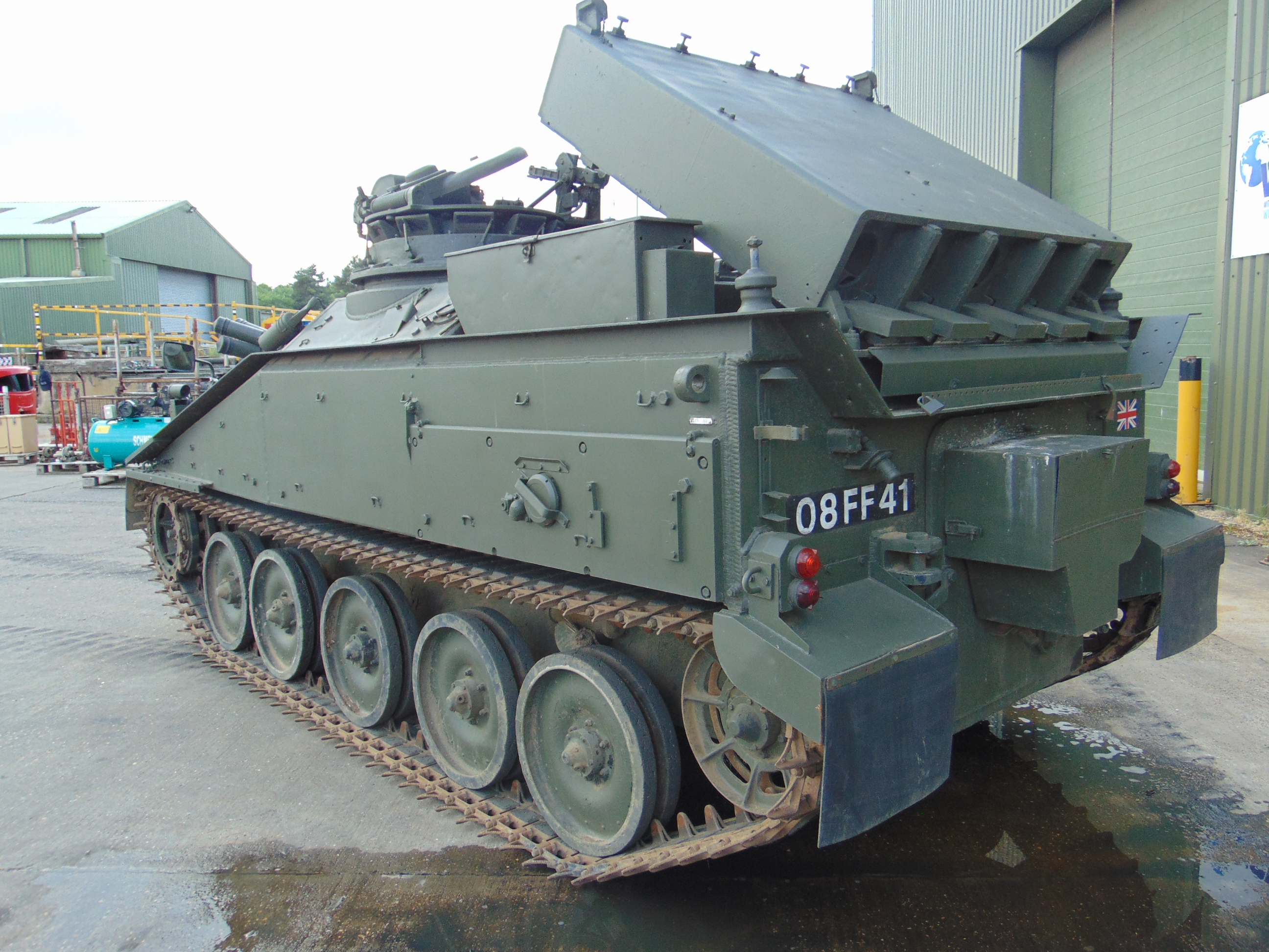You are bidding for an Extremely Rare FV102 CVRT Full Tracked Striker ...