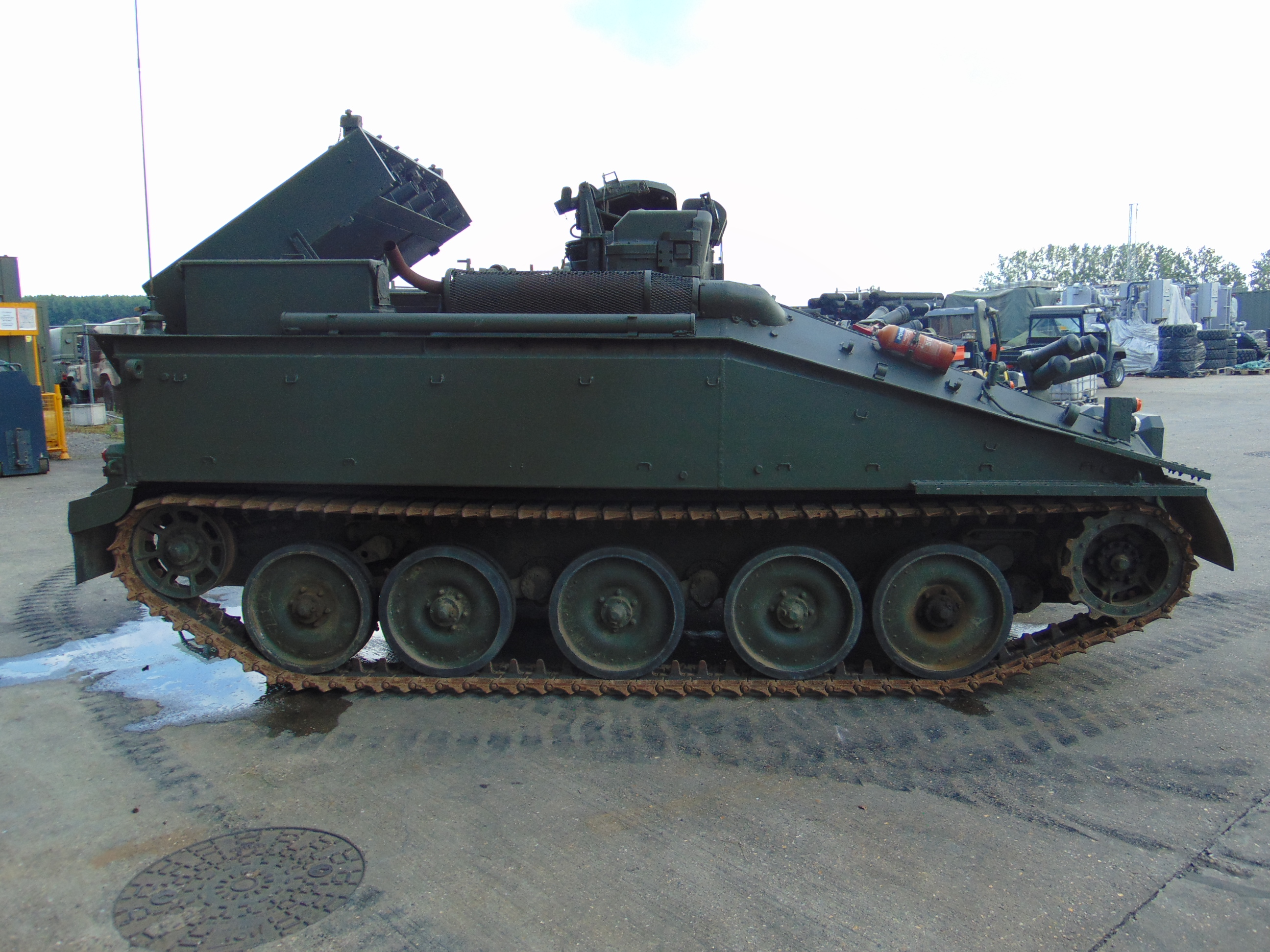 You are bidding for an Extremely Rare FV102 CVRT Full Tracked Striker ...