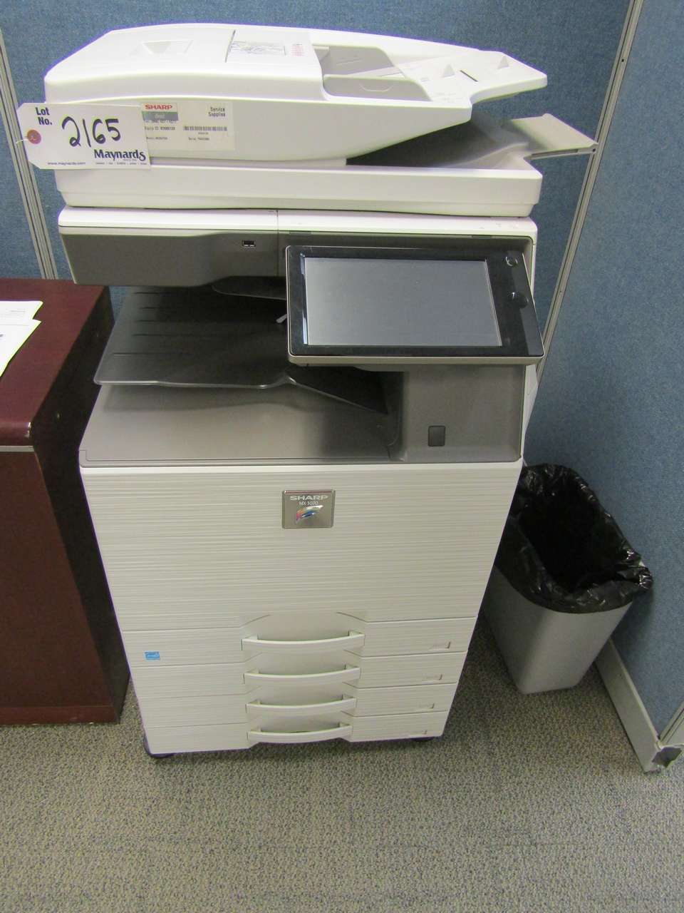 Sharp MX-3070 Printer **LATE REMOVAL-MAY 30** S/N 75052366