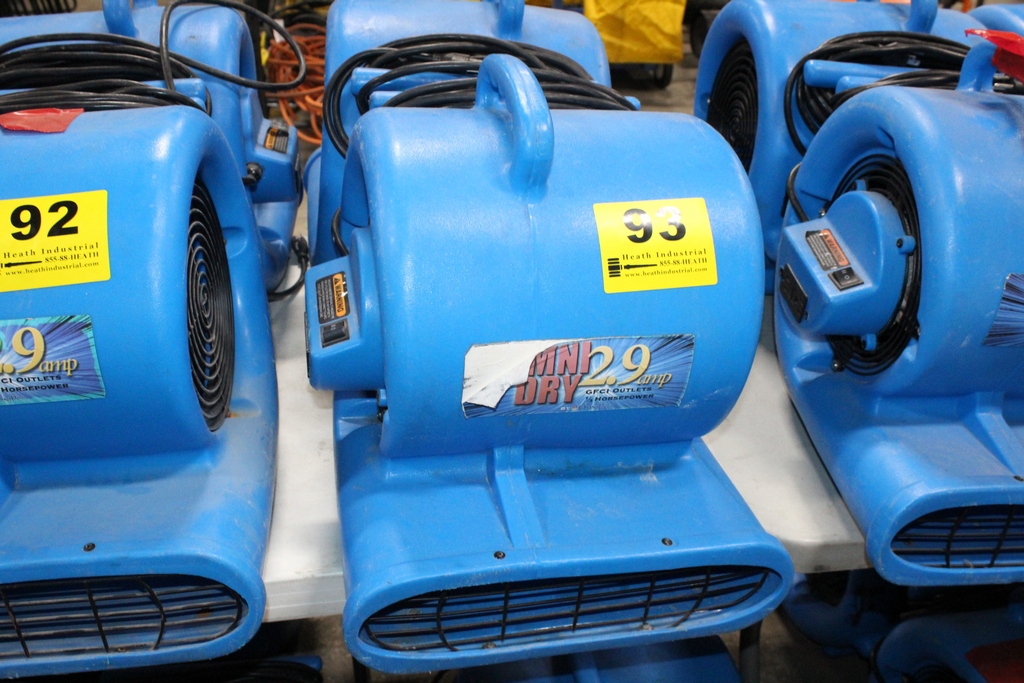 OMNI PRO, OMNI DRY 2.9 AMP AIR MOVER, GFCI OUTLET, 2-SPEED, 1/3 HP, 115 ...