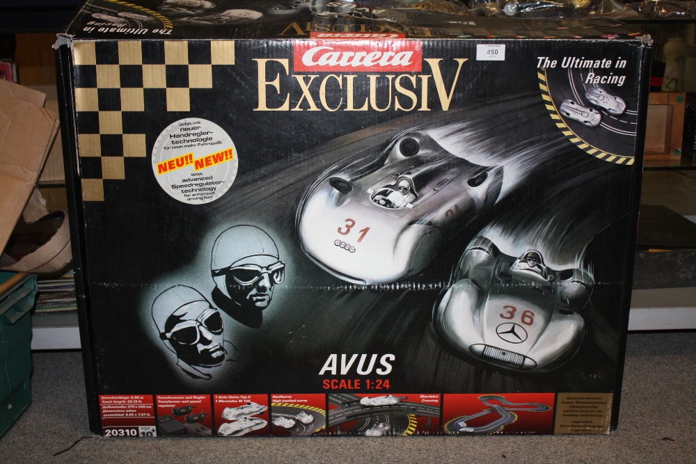 A BOXED CARRERA EXCLUSIV ABUS 20310 SCALEXTRIC SET (CONTENTS NOT CHECKED)