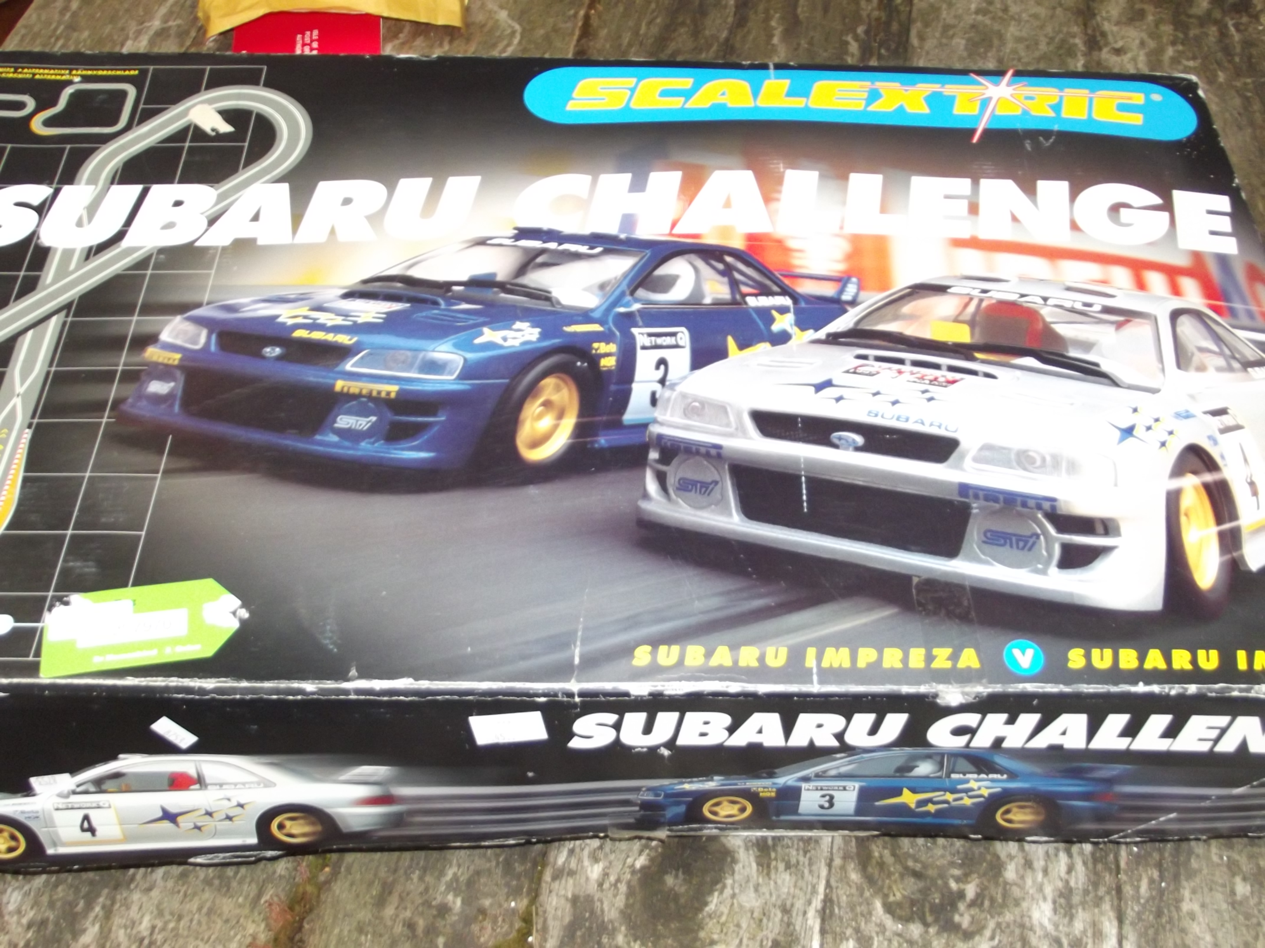 Scalextric Subaru Challenge Set