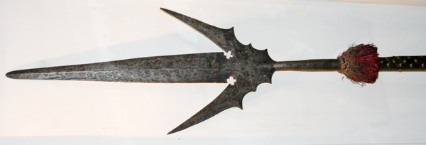 ENGLISH 'BILL GUISARME' AND "CORSEQUE" MEDIEVAL PIKES, 18TH C, H 8' - 8 ...