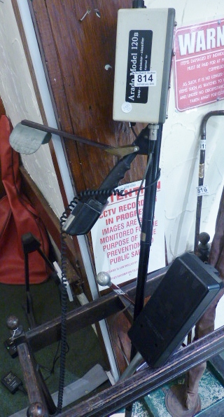 METAL DETECTORS. Arado model 120B and Micronta metal detectors both ...