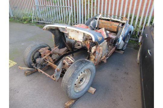 Triumph 1960 TR3 Rolling Chassis. Reg 4145 RA. C/W V5