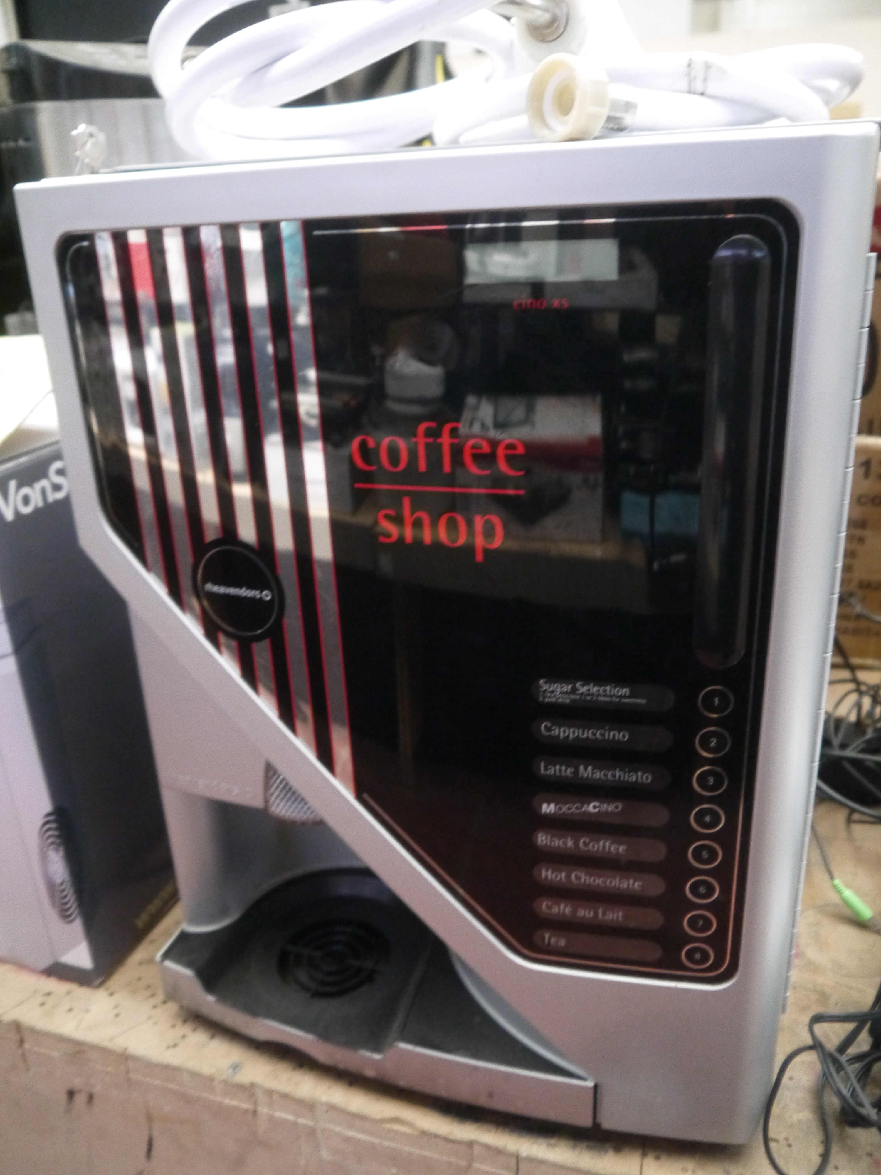 NO VAT!! Rheavendors Servomat UK Cino XS Speed Mix Coffee Shop ...
