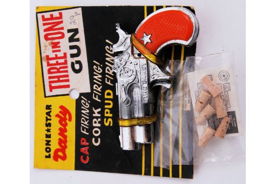 A very rare vintage 1950's Lone Star made ' Dandy Cap Firing / Cork ...