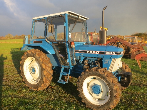 Ford 3910 4wd tractor Registration Number: C331 GSD 1985/6.Chassis ...