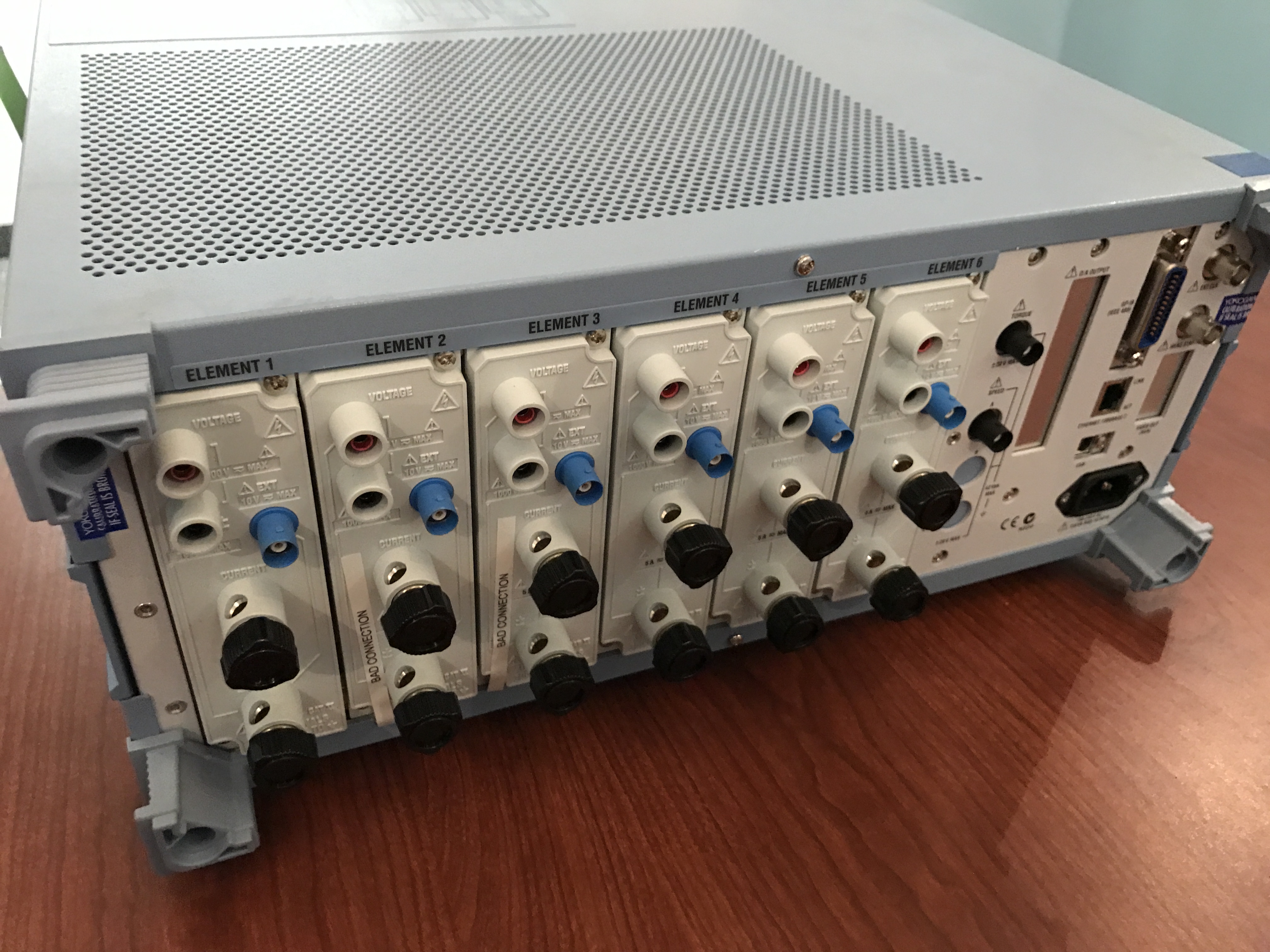 Yokogawa #WT1800 Precision Power Analyzer S/N: 91LA31357