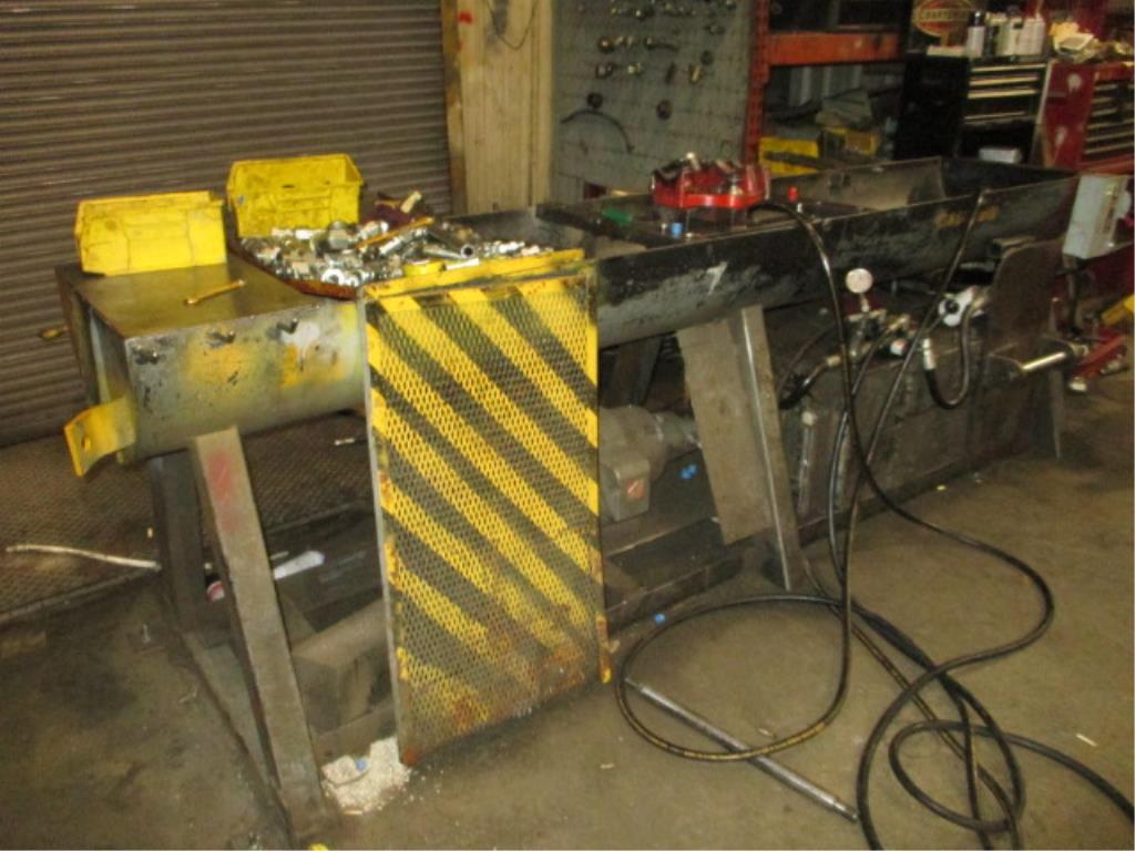 10ft Cylinder Assembly / Disassembly Table with Hydraulic Fluid Unit ...