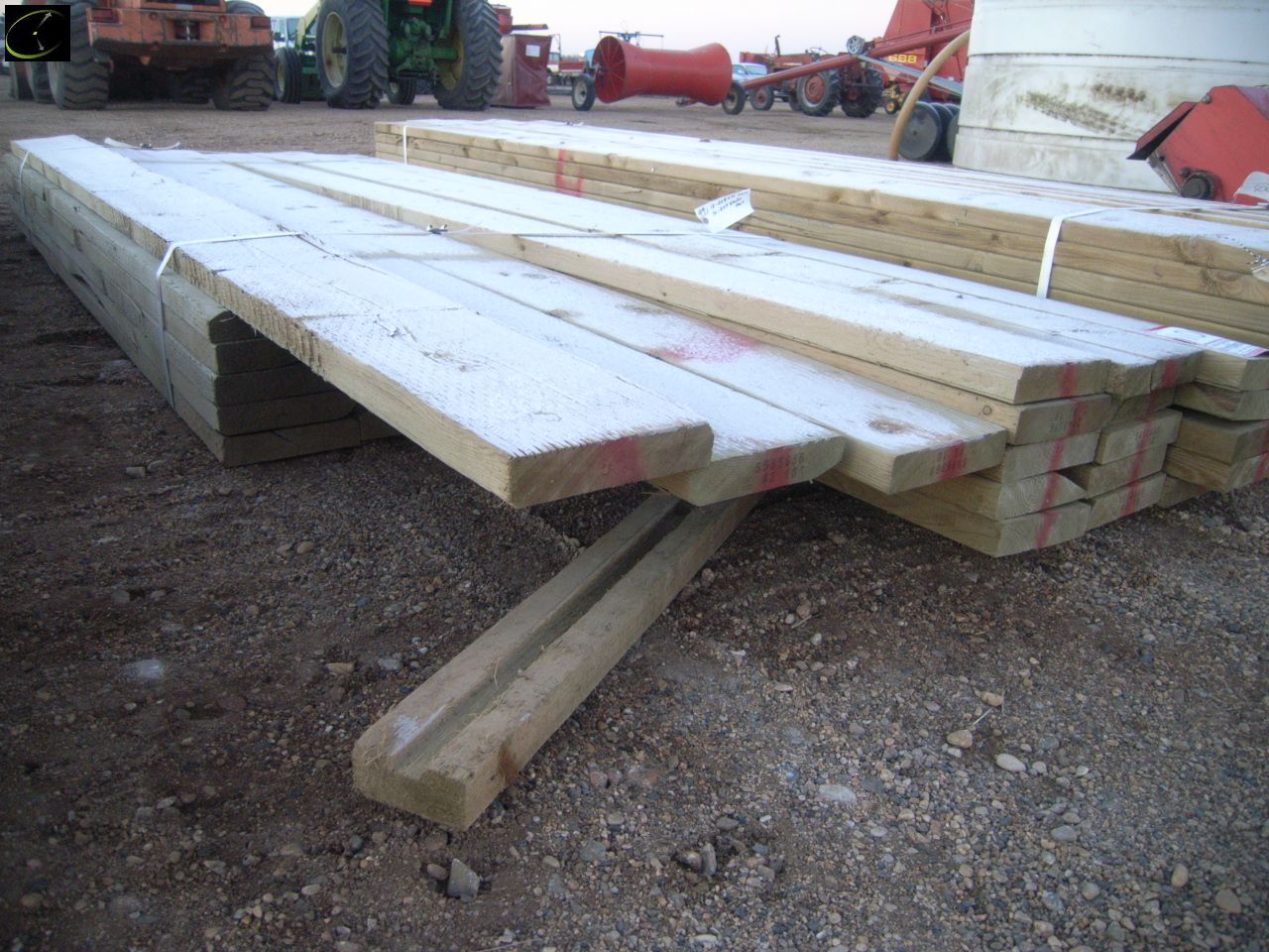 18 PIECES - 2x8x10 PWF 12 PIECES - 2x8 studs PWF