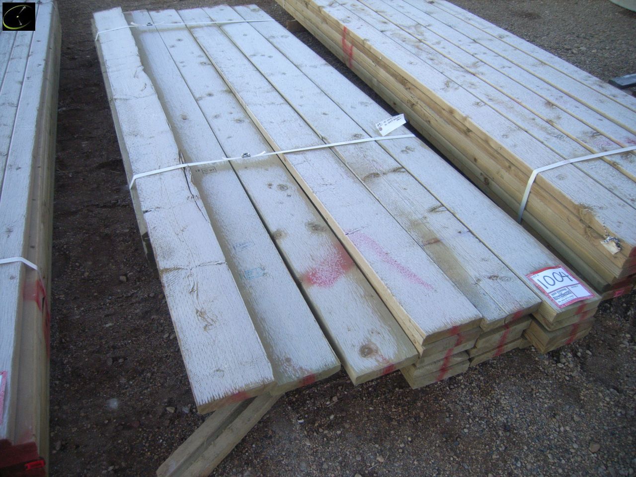 18 PIECES - 2x8x10 PWF 12 PIECES - 2x8 studs PWF