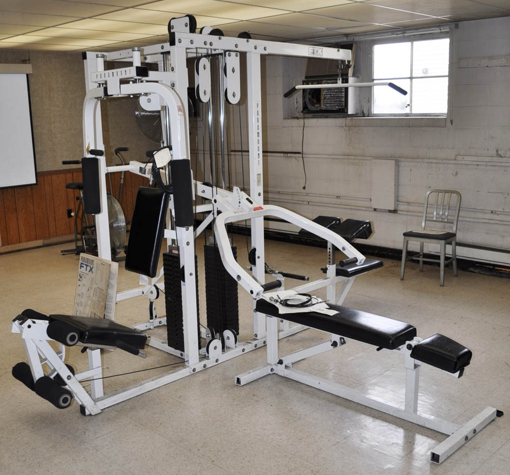 PARAMOUNT MDL. FTX-4000 MULTI-STATION WORKOUT SYSTEM, S/N: 9306-083