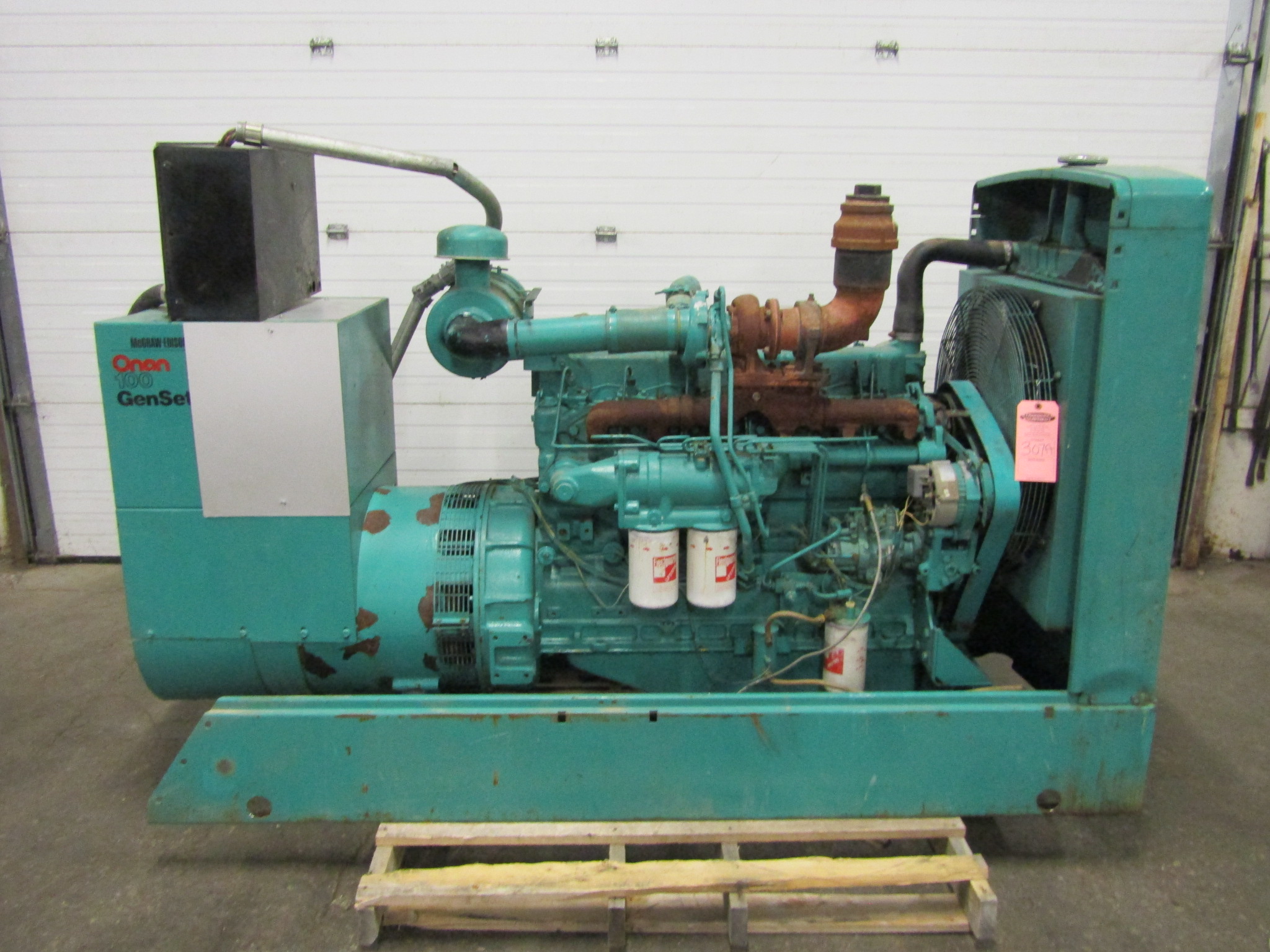 Onan GenSet 100 - 125 KVA Diesel Generator unit Mcgraw-Edison - Perkins ...